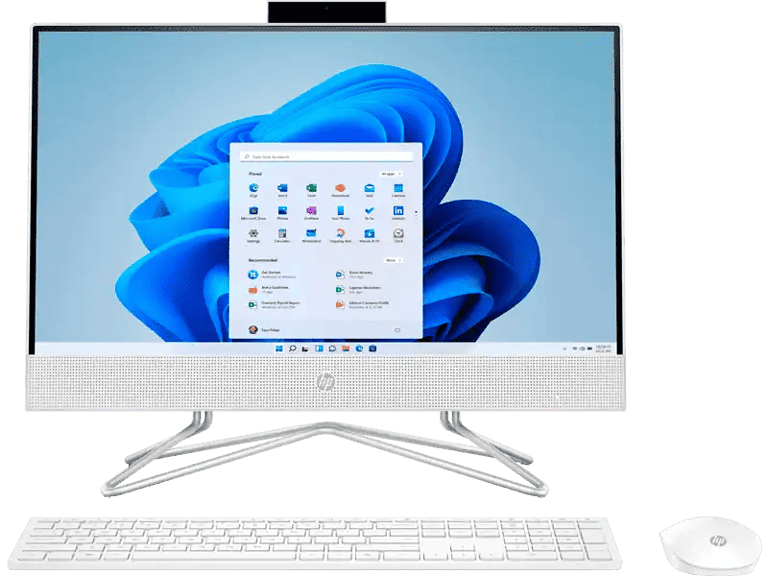 Computador HP AIO 20.7" FHD Intel J4025 4GB 256GB SSD